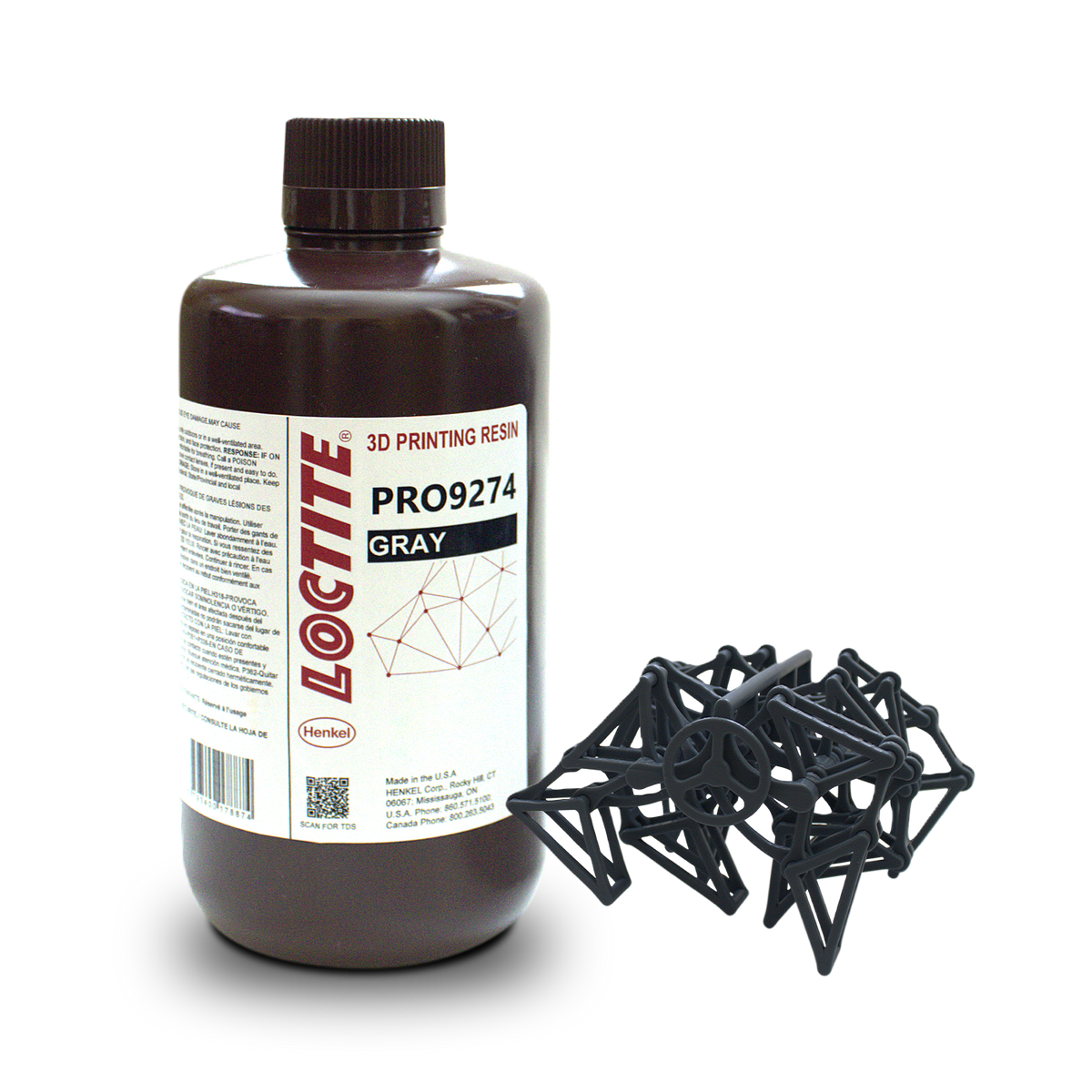 Engineering High Resolution LOCTITE 3D PRO9274 Resin – Phrozen US