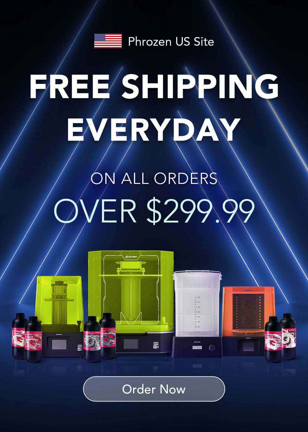 Phrozen US Store｜Desktop LCD 3D Printer｜8K High Resolution