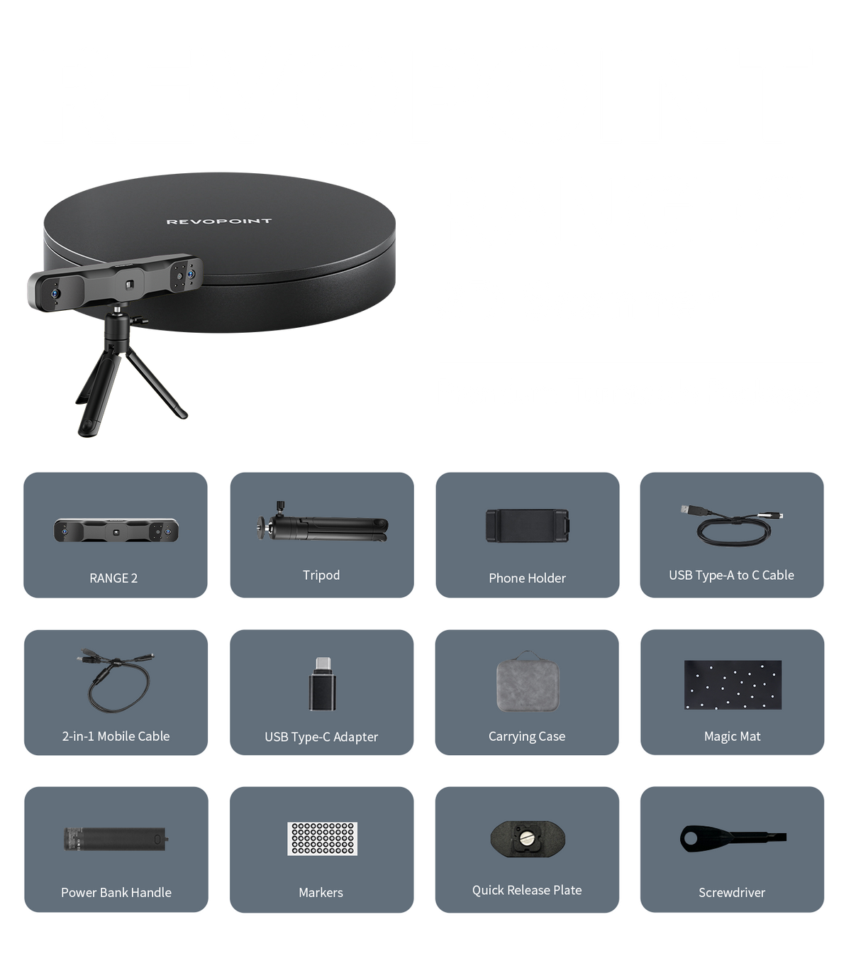 Revopoint RANGE 2 Premium Package