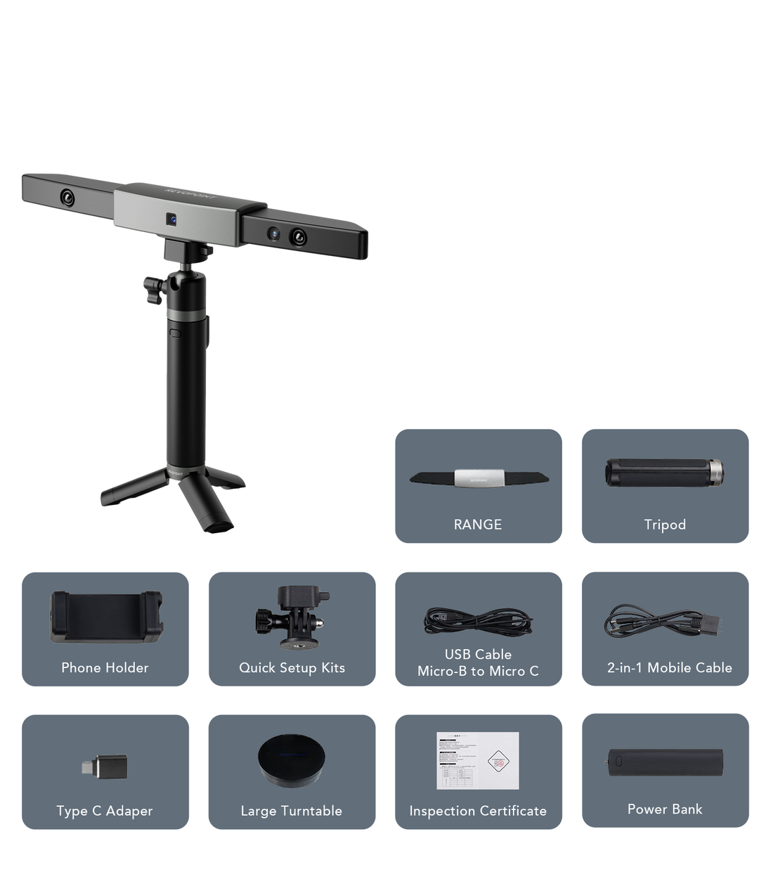 Revopoint RANGE Premium Package