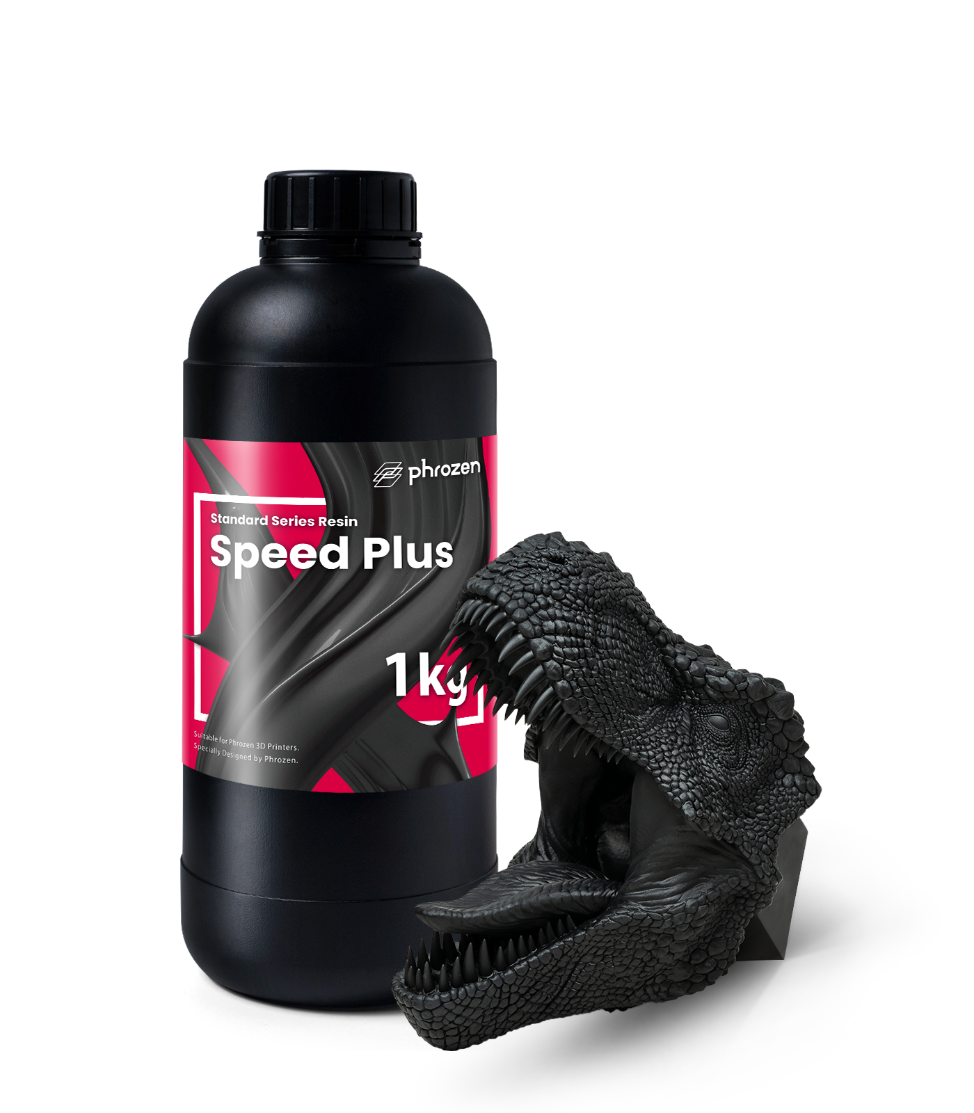 Phrozen Speed Plus Black Resin | High-Speed Printing with Superior Detail