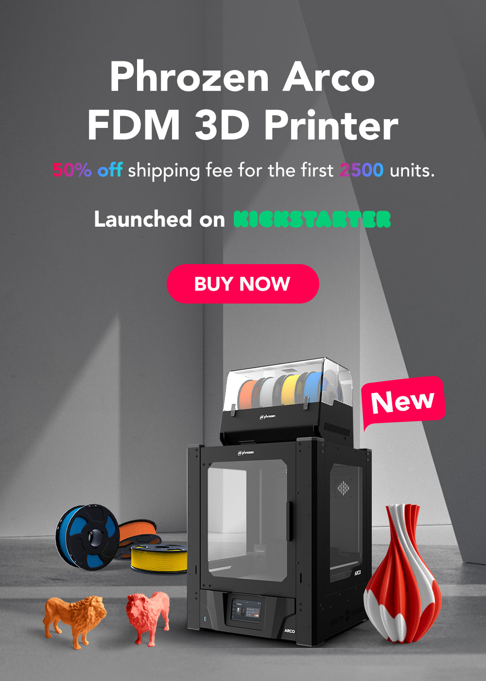 Phrozen US Store｜Desktop LCD 3D Printer｜8K High Resolution