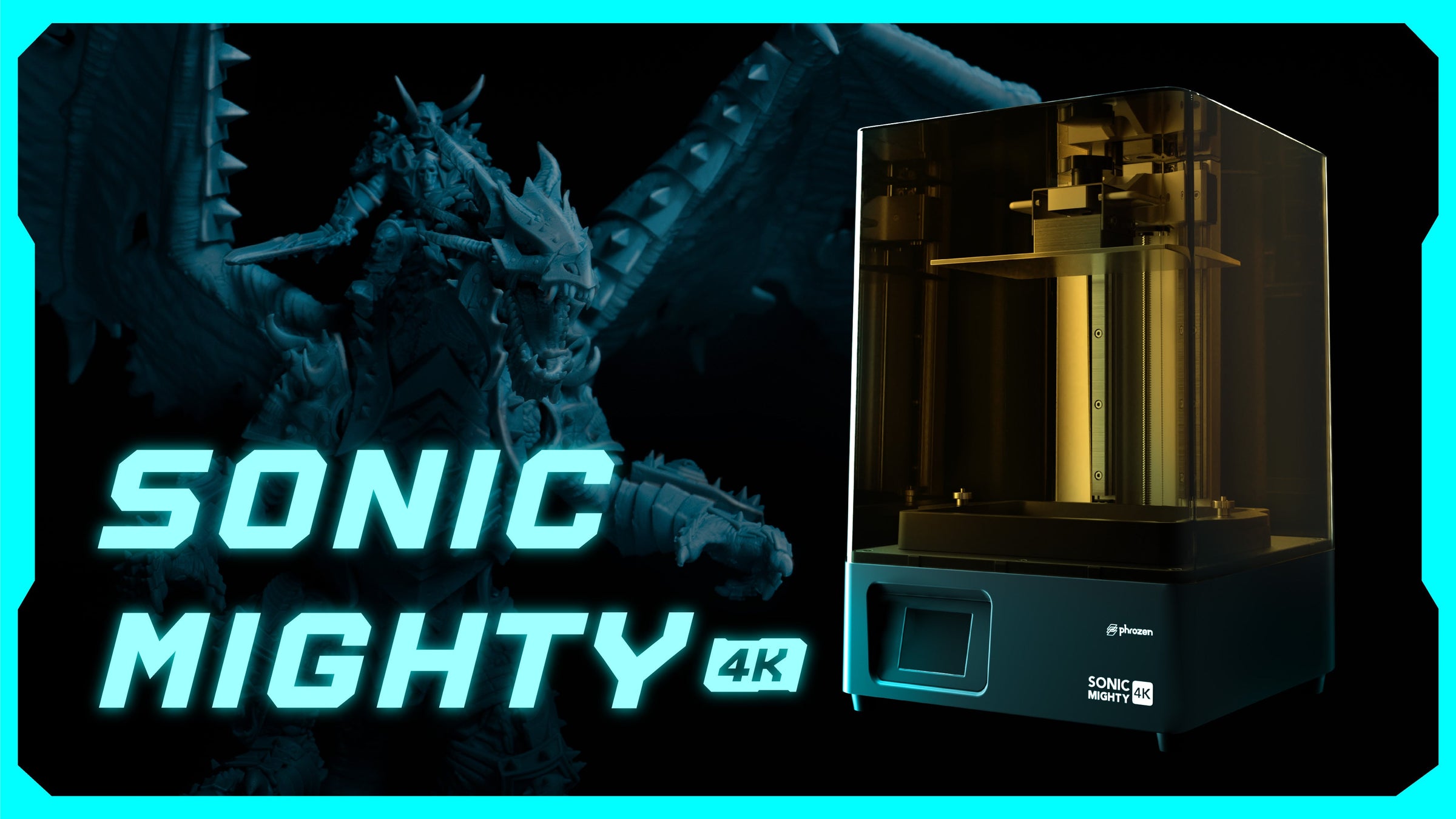 Phrozen Sonic Mighty 4K 9.3" LCD 3D Printer – Phrozen US