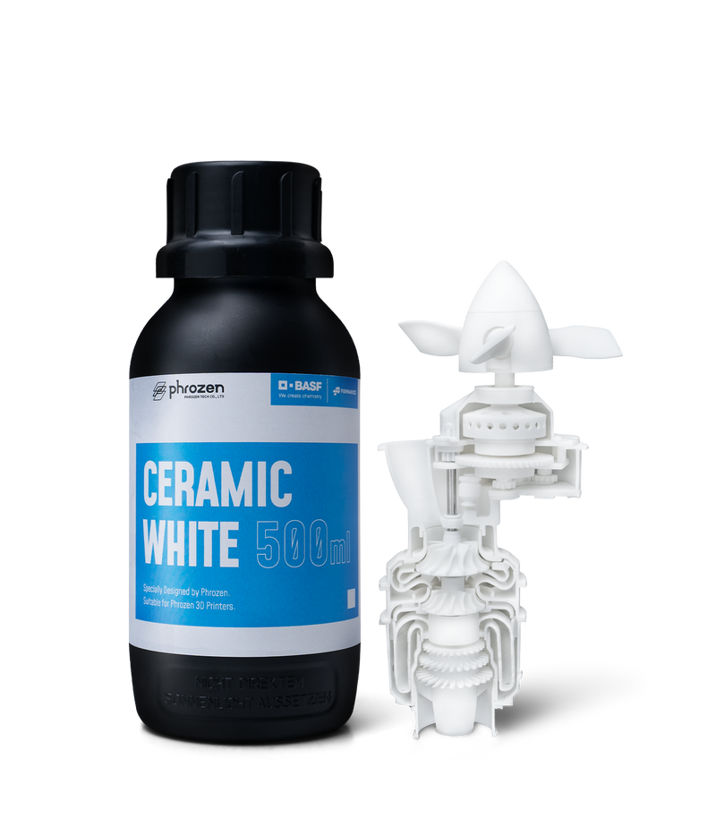 Phrozen Engineering Rigid Ceramic Resin White – Phrozen US