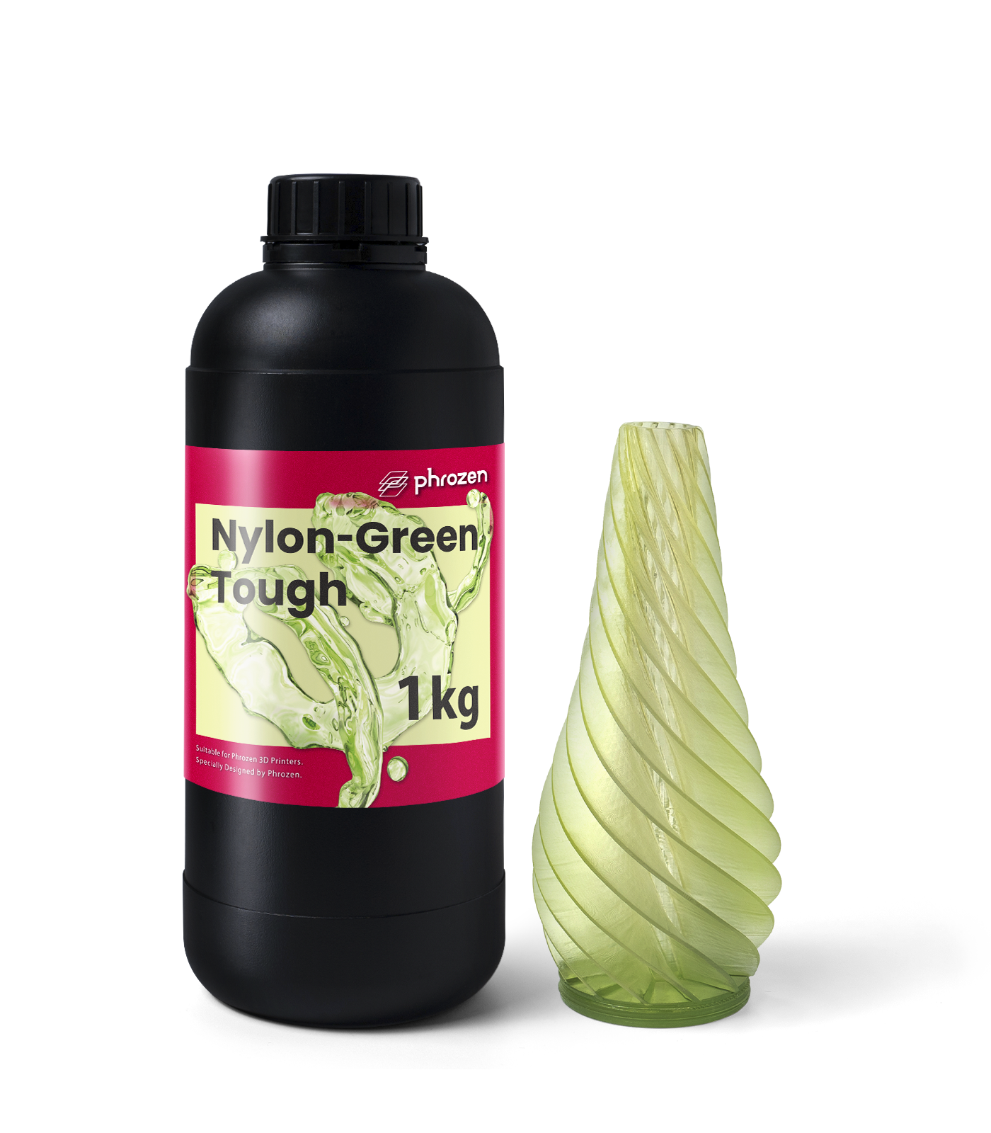 Phrozen Nylon-Green Tough Resin -Best for Functional 3D Printed Parts