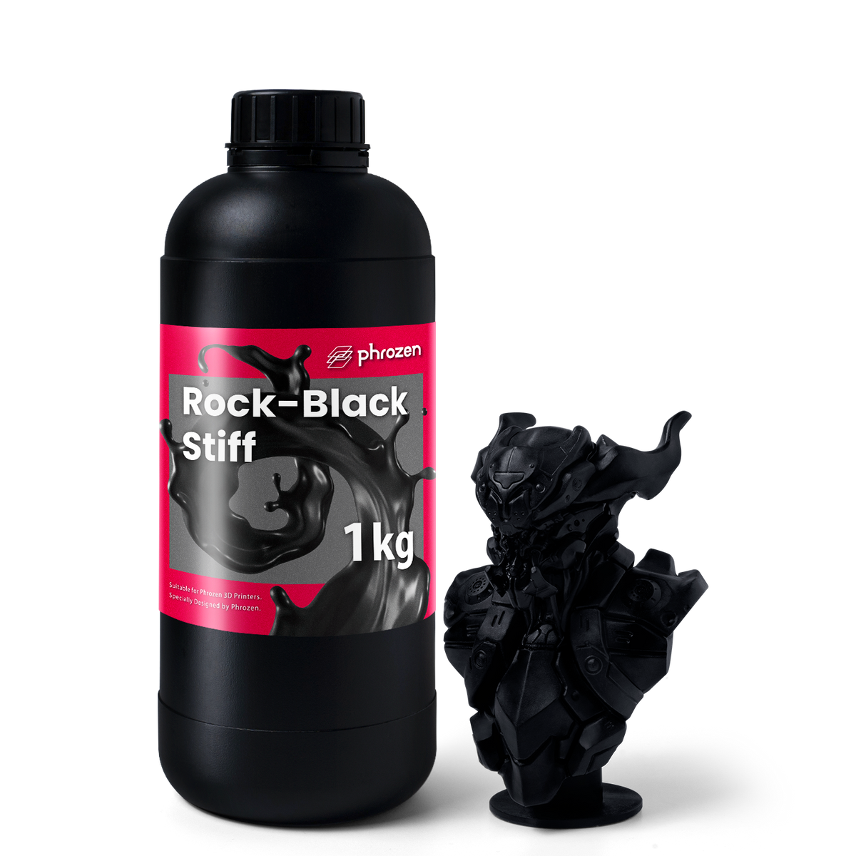 Phrozen Rock-Black Stiff 3D Printer Resin – Phrozen US